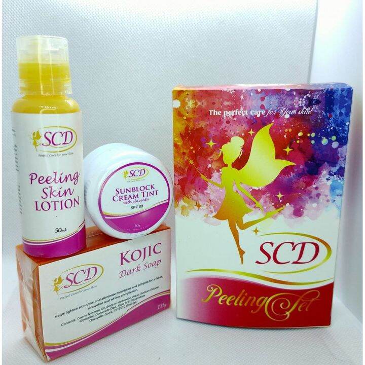 HAPPY GOGO Original SCD Peeling Skin Lotion 50ml Set | Lazada PH
