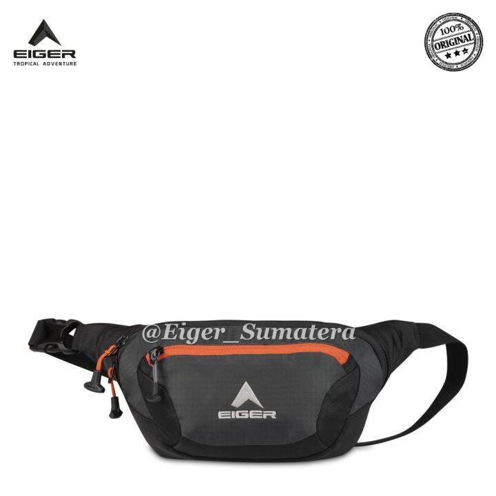 EIGER WAIST BAG MEDIUM 3A - 6038 | TAS PRIA | Lazada Indonesia