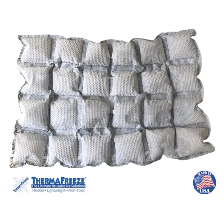 【Ready Stock】 Thermafreeze USA 3-Ply 6 x 4 Reusable Ice Sheets Gel Ice ...