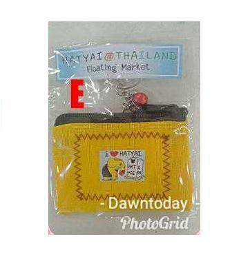 [Ready stock]Thailand Pouch&Keychain Souvenirs ——Monotonous | Lazada