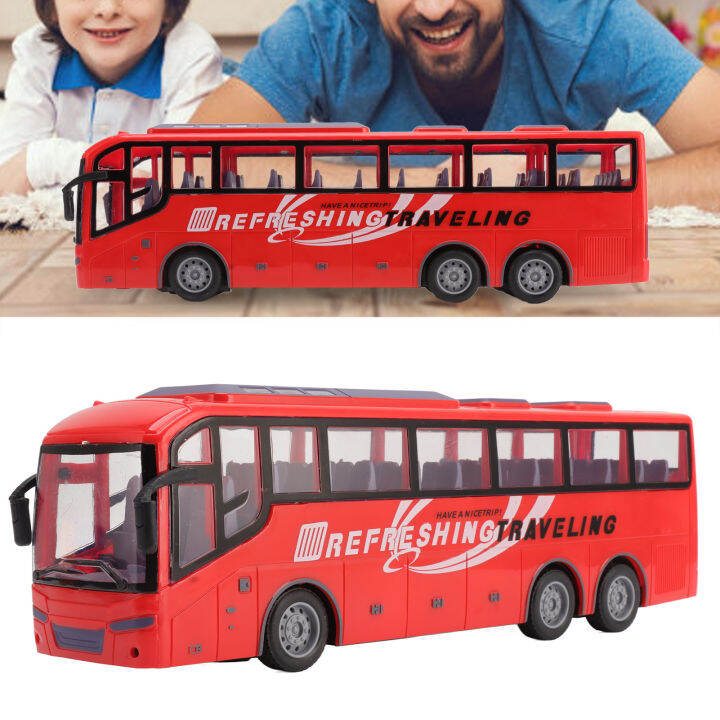 RC Bus Model Simulation 1/30 Remote Control Bus Wireless Large Vivid ...