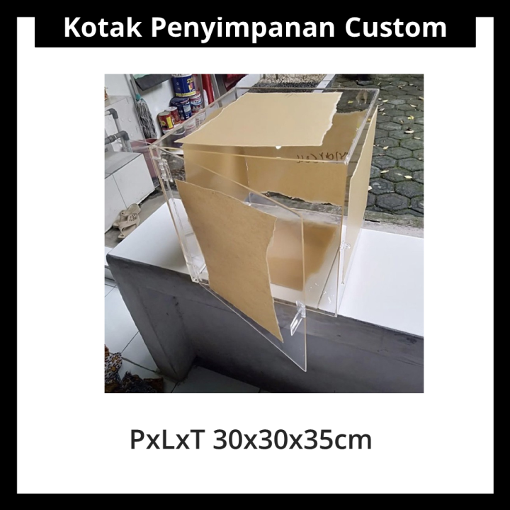 Kotak Penyimpanan Custom PxLxT 30x30x35cm | Lazada Indonesia