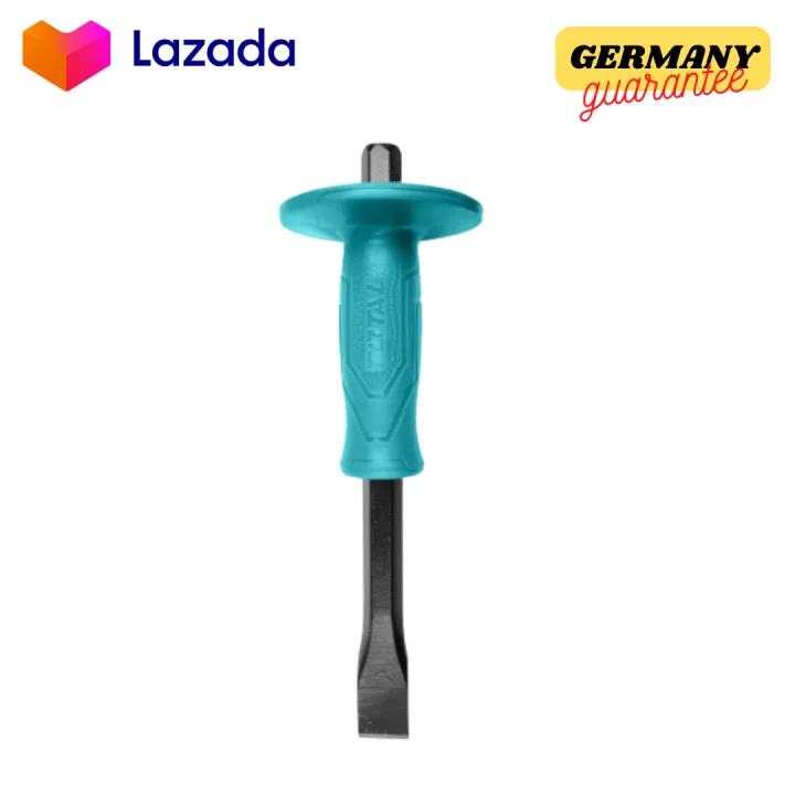 เหล็กสกัดหุ้มยาง ปากแหลม ปากแบน ขนาด 10 นิ้ว TOTAL THT4221026 THT4211026 สกัดมือ สกัดปากแบน สกัด ...