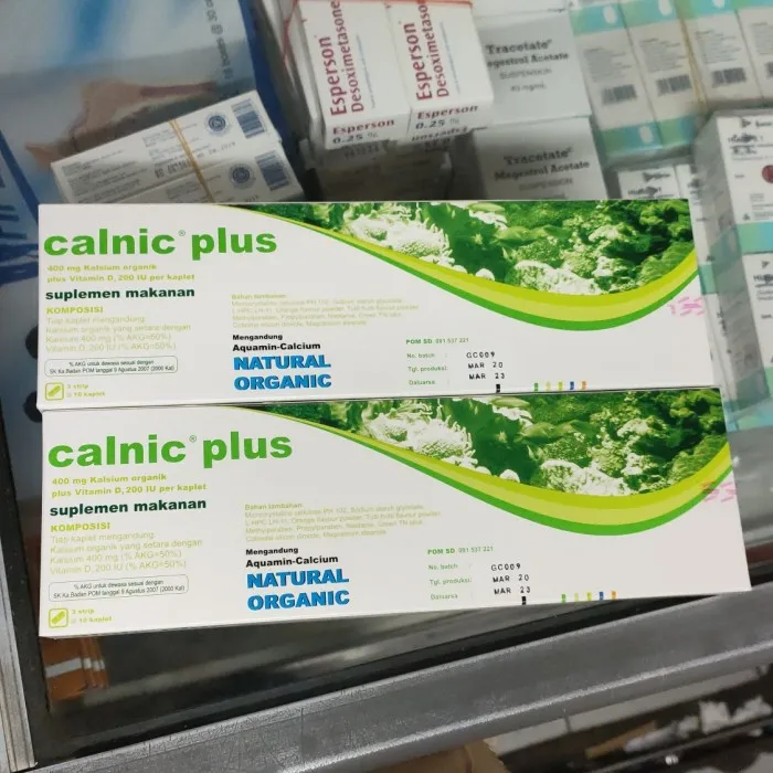 calnic plus tablet | Lazada Indonesia