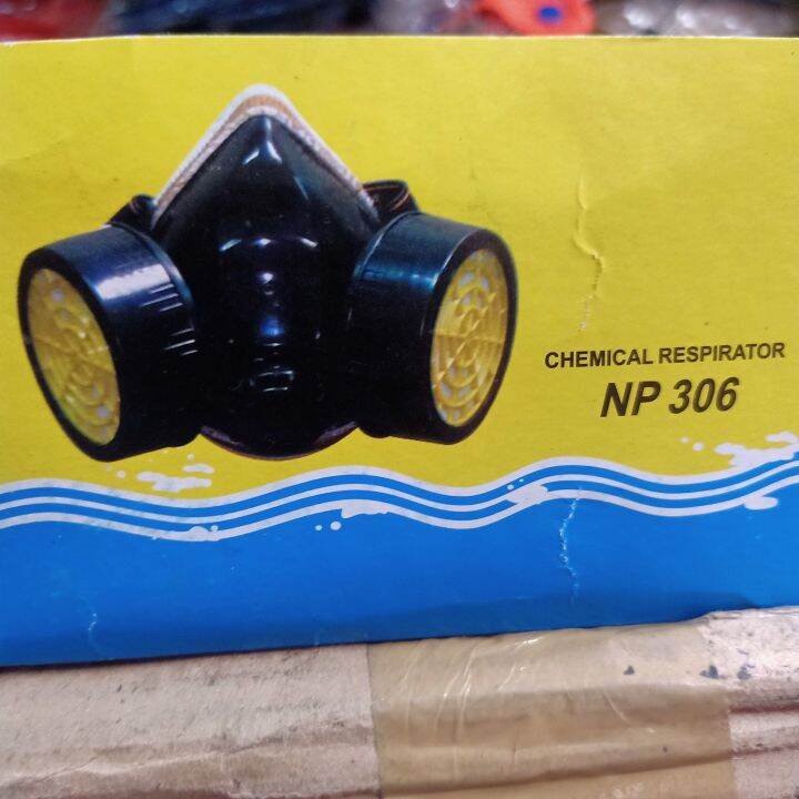 Masker Chemical Respirator NP 306 / Masker 2 Moncong / Chemical ...