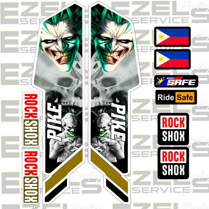 ROCKSHOX Pike Joker Bike Fork Sticker | Lazada PH