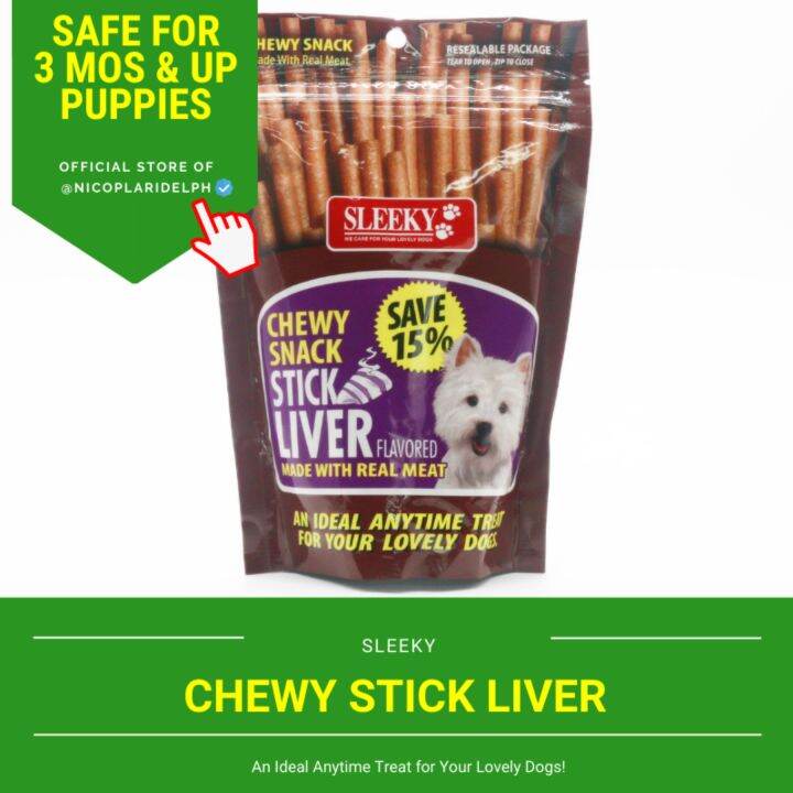 Sleeky Liver Stick Chewy Snack for a Great Tasting and Nutritious Treat ...