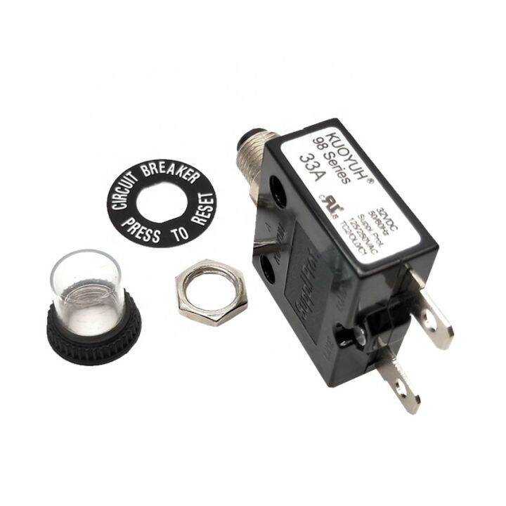 KUOYUH 98 series 33A Manual Reset Thermal Overload protector switch ...