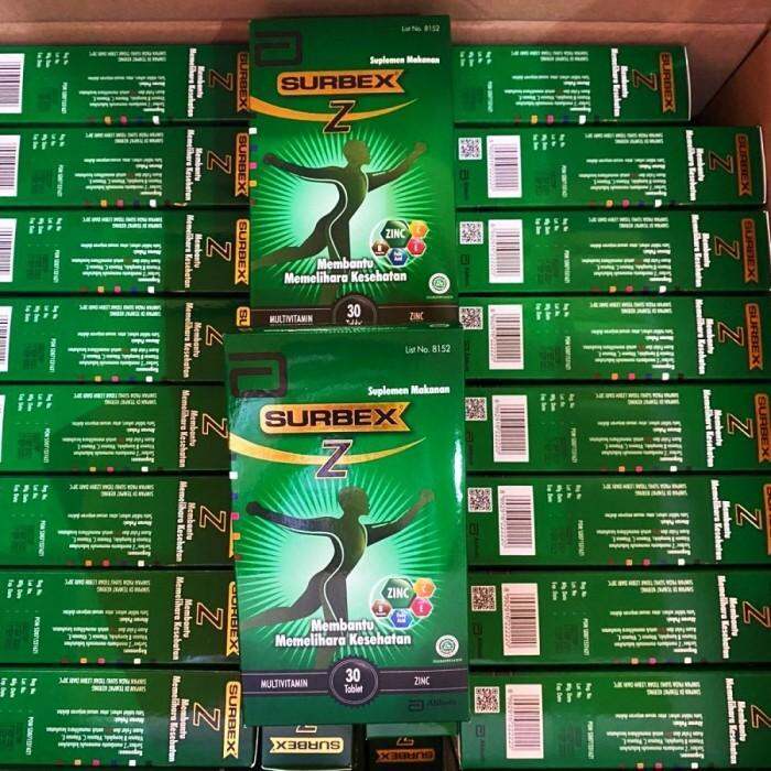 SURBEX Z MULTIVITAMIN DAYA TAHAN TUBUH Vitamin C + B Kompleks+ E Zinc ...