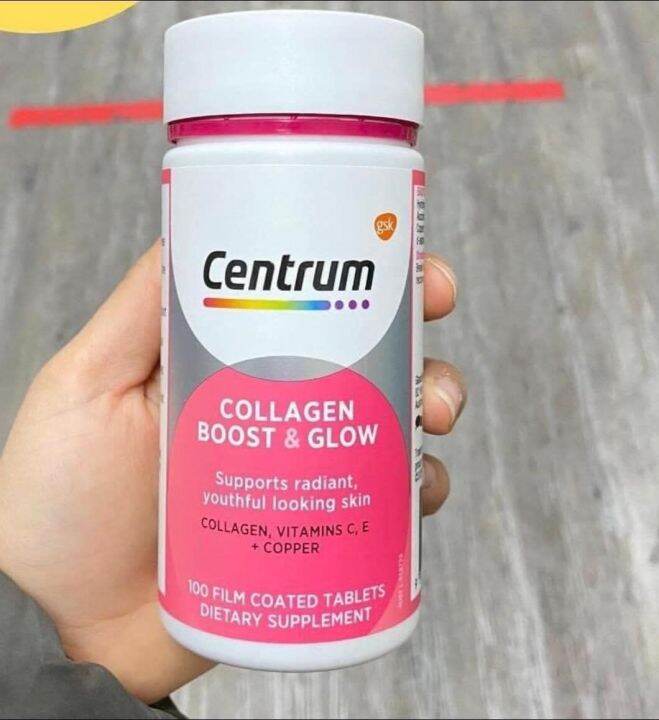 Collagen Centrum Collagen Boost & Glow – 100 viên | Lazada.vn