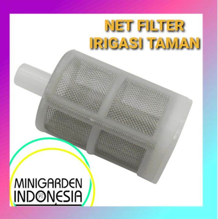 WATER FILTER POMPA DC 8MM 10MM saringan stainless steel net filter ...