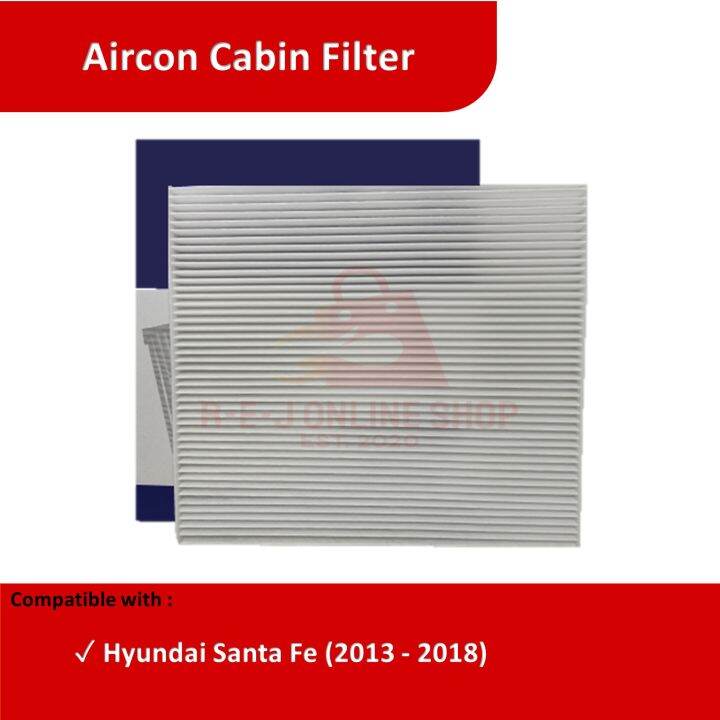 Aircon Cabin Filter for Hyundai Santa Fe (2013 - 2018) | Lazada PH