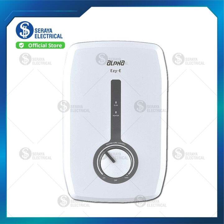 Alpha Splash Proof Electric Instant Water Heater EZY-E | Lazada