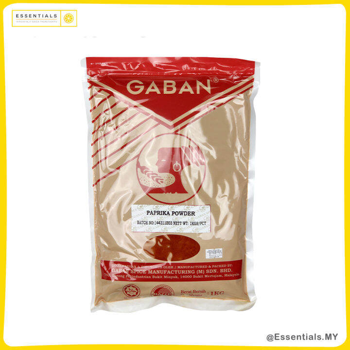 GABAN Paprika Powder [1KG] | Lazada