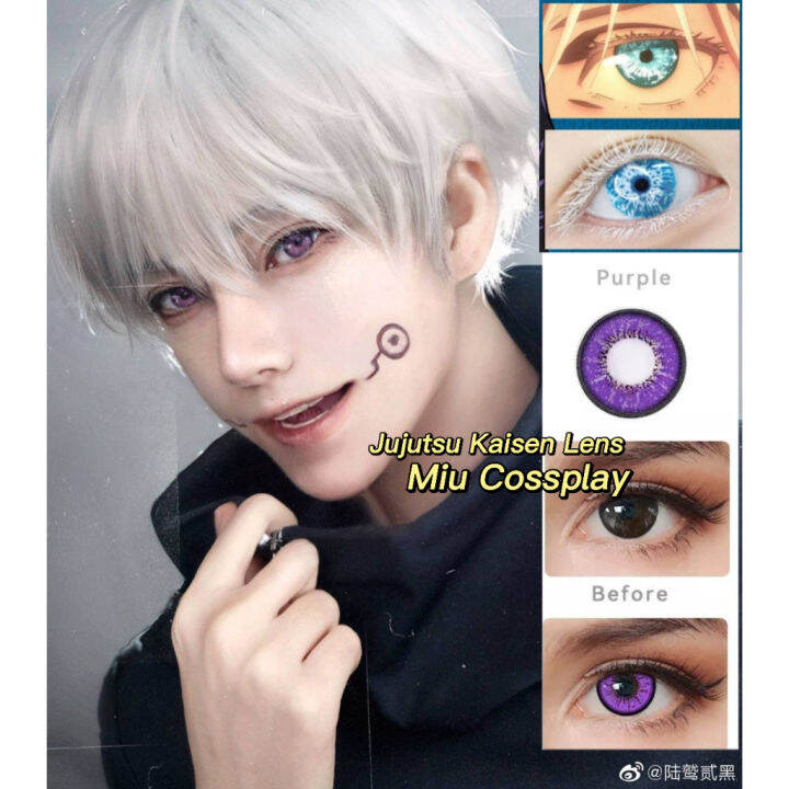 Nhiều mẫu - Lens cosplay Gojo Satoru/Nobara/Mahito/Sukuna/Toge ...