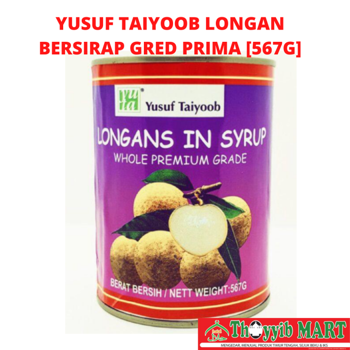 YUSUF TAIYOOB LONGAN BERSIRAP GRED PRIMA [567G] | Lazada