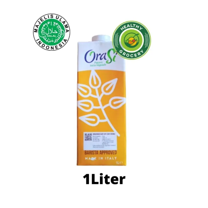 Orasi Oat Drink Barista Approved 1Liter / Minuman Sari Oat | Lazada ...