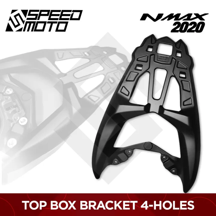 nmax v2 2021 accessories NMAX 2020 TOP BOX BRACKET 4 HOLES FOR NMAX V2 ...