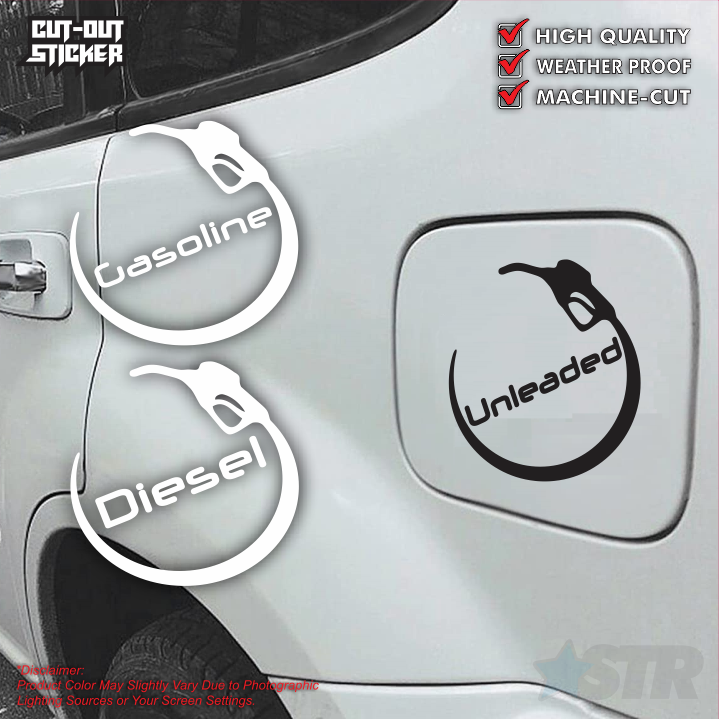 Car Gas Fuel Tank Sticker Waterproof | Lazada PH