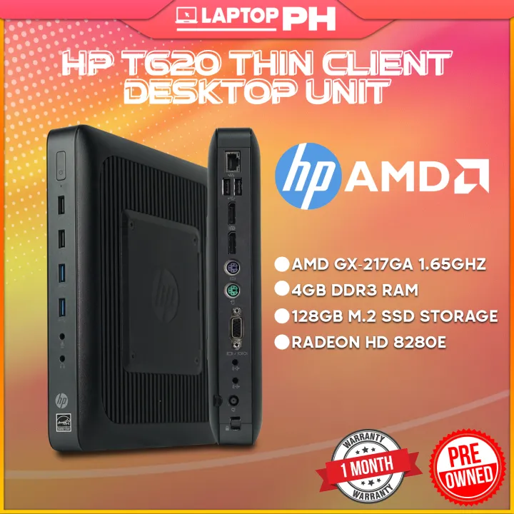 【spot goods】 HP Thin Client Desktop Mini AMD G Series Processor 4 RAM ...