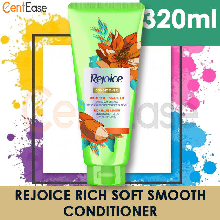 Rejoice Rich Soft Smooth Hair Conditioner 320ml | Lazada