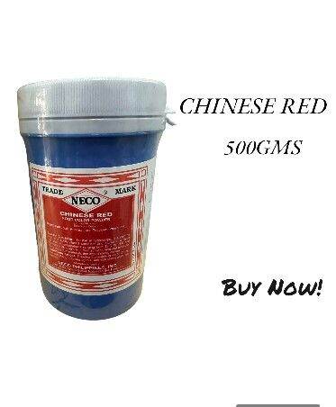 NECO CHINESE RED 500gms (Food Color | Powder) | Lazada PH