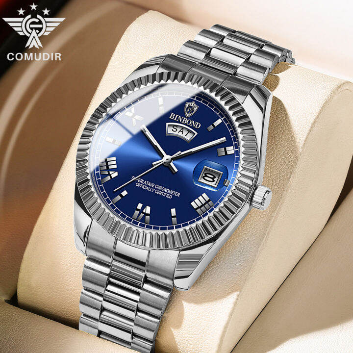 COMUDIR Watch for Mens Original 2023 New Roman Numerals Digital Log ...