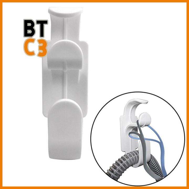 BTC3 ป้องกันการลื่นไถล กาวในตัว ตะขอ ที่แขวนสายยาง cpap ที่แขวน ที่ยึดสายยาง ท่อตะขอเกี่ยว ...