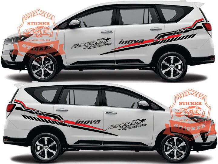 Cutting Sticker Mobil kijang inova avansa xenia Stiker List Keren ...