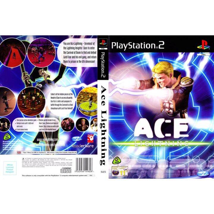 แผ่นเกมส์ PS2 Ace Lightning คุณภาพ ส่งไว (CD) | Lazada.co.th