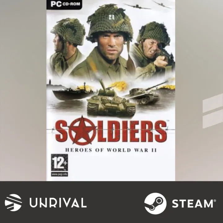 Soldiers: Heroes of World War II PC Digital Download Game (Multiplayer ...