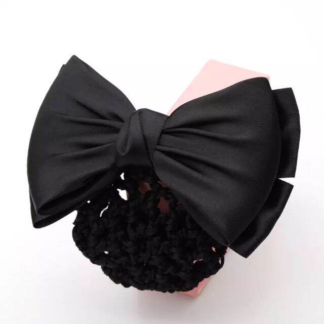 hairnet ribbon wtihnet office work restaurant clip with net ribbon ...