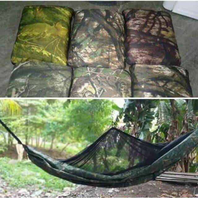 Ella Mall COD 7 Feet Duyan Jungle Colors Original (Makapal) Military ...