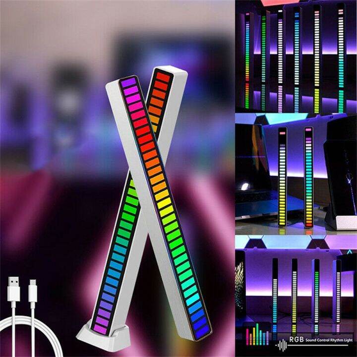 GORGE ใหม่ RGB Desktop Decor คอมพิวเตอร์พื้นหลัง Light Rhythm Light รถ ...