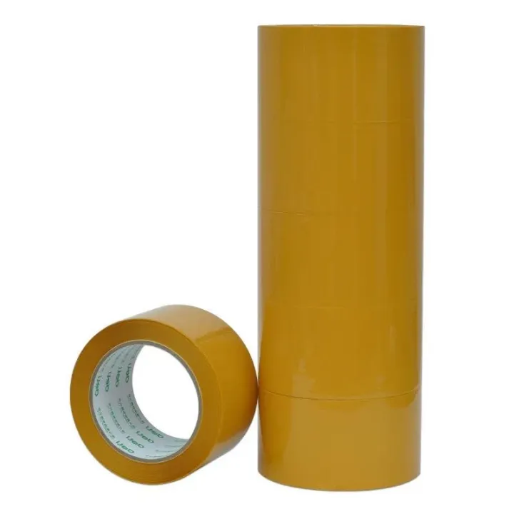 Factory Direct Sealing And Packing Yellow Plastic Tape Width 4.8cm ...