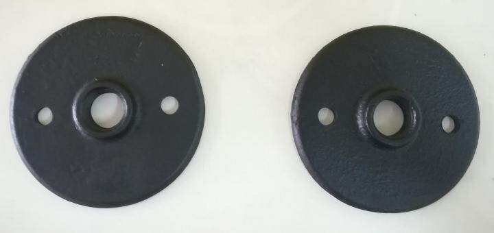 2 PIECE HEAVY DUTY HALF INCH INDUSTRIAL G.I FLANGE | Lazada