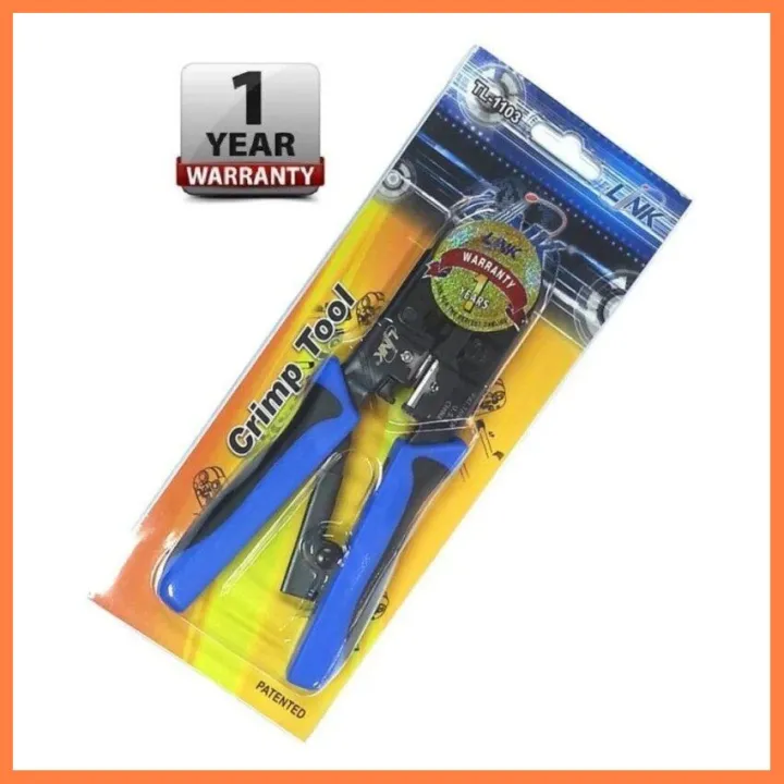 ด่วน ของมีจำนวนจำกัด LINK TL-1103R (US8003) คีมเข้าหัวแลนและ ศัพท์ RJ45 ...