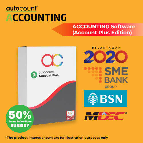 AutoCount ACCOUNTING Software (Account Plus Edition) | Lazada