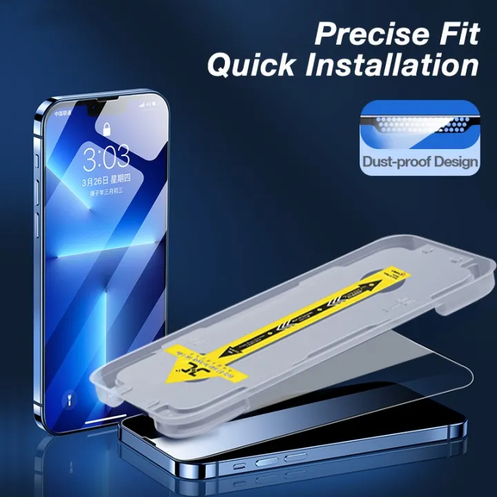♥Ready Stock【Tempered Glass】 ONE-CLICK INSTALLATION TEMPERED GLASS FOR ...