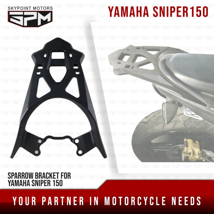 Sniper 150 Sparrow Bracket Top Box Bracket Carrier Tail Rack Rear ...