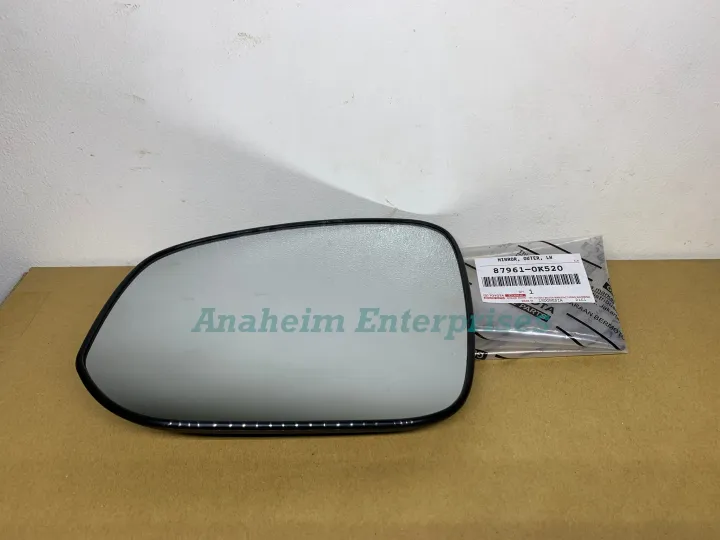 Toyota Fortuner 2016 - 2021, Innova 2016 - 2021 Side Mirror Lens LH ...