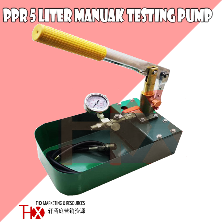 Electronic Weld Ppr Pipe 5 Liter Pressure Testing Pump | Lazada