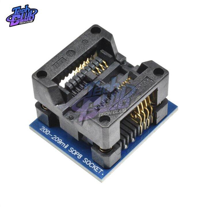Soic8 Sop8 To Dip8 Wide-Body Seat Wide 200mil Programmer Adapter Socket Ch341a | Lazada PH