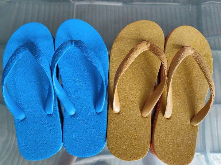 Dép tông lào, dép lào Thái huyền thoại ngày xưa siêu bền Màu Xanh Vàng ...
