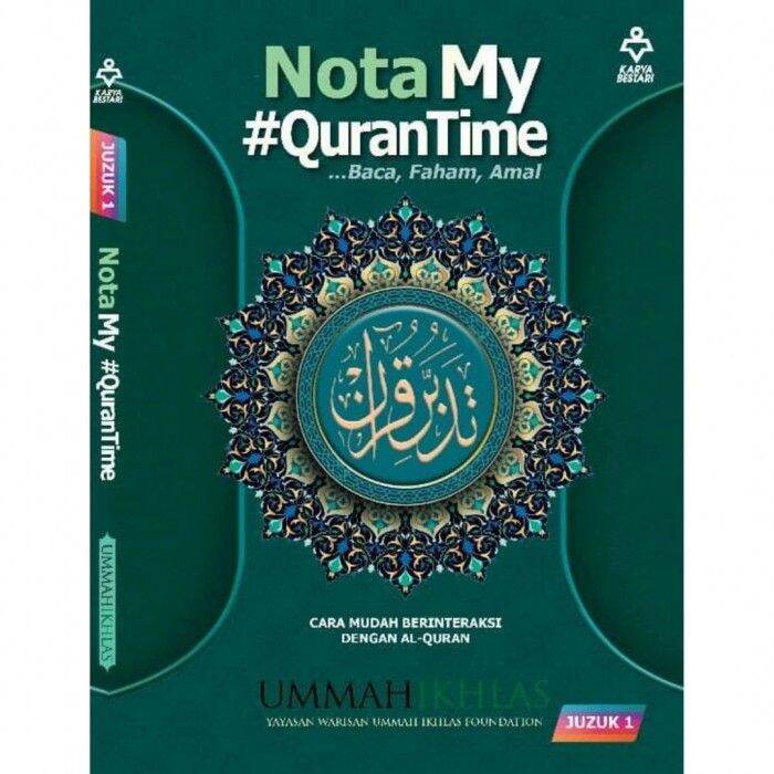 Nota My #QuranTime Juzuk 1 / Buku Agama Buku Islamik Tadabbur Quran ...