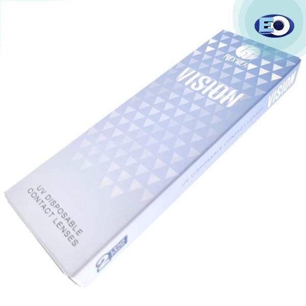 EO Flexwear Vision UV Disposable Clear Graded Contact Lenses (-5.00 to ...