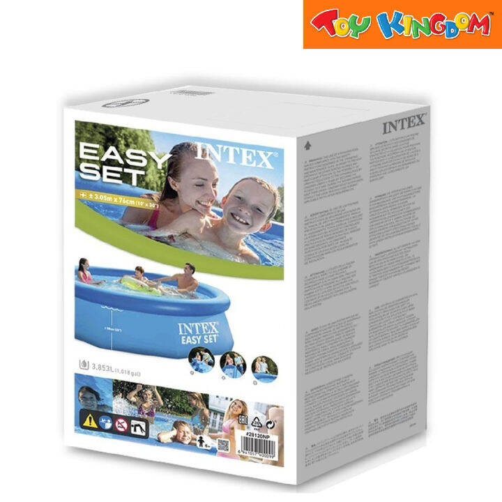 Intex Easy Set Blue 10ft x 30in Inflatable Swimming Pool | Lazada PH