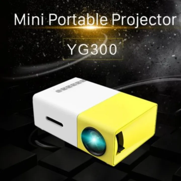 hot ORIGINAL LED Projector YG300 Home Cinema Mini Portable Projector ...
