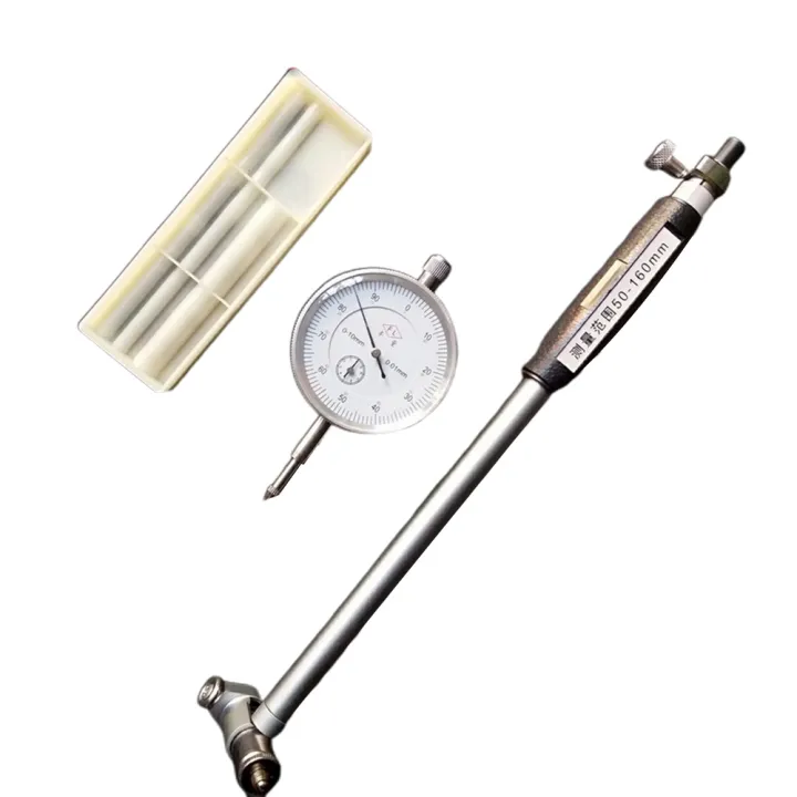 Dial Bore Gauge 50-160mm 0.01mm Hole Scale Indicator Precision Cylinder ...