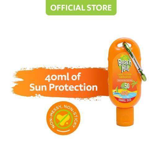 【COD】 Beach Hut Sunblock SPF50 Light Lotion Sunscreen 40ml | Lazada PH